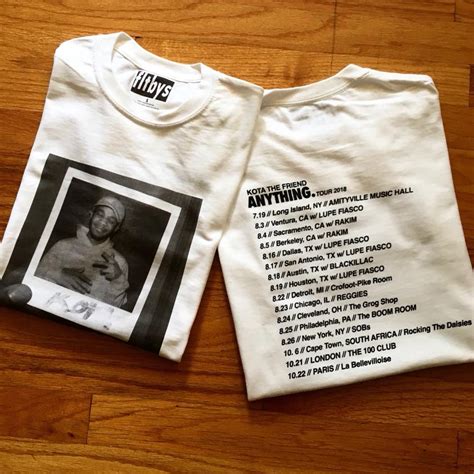 Kota The Friend Tour Merch Just Came 🚨 Facebook