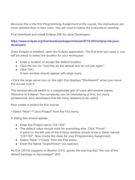 My Programming Assignment Unit 1 Pdf