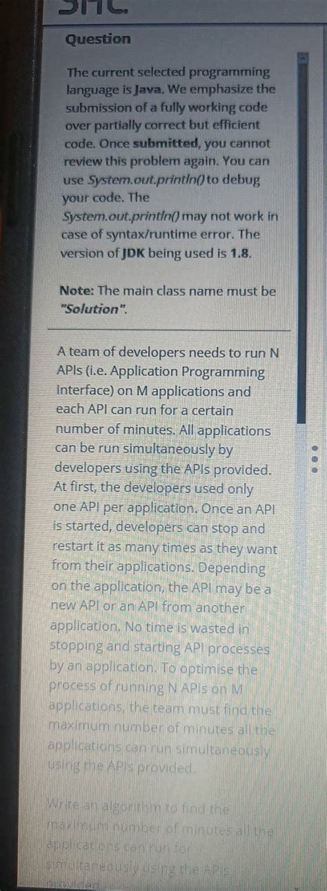 Question The Current Selected Programming StudyX