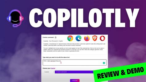 Discover Copilotly Ai Powered Writing Assistant Initial Review