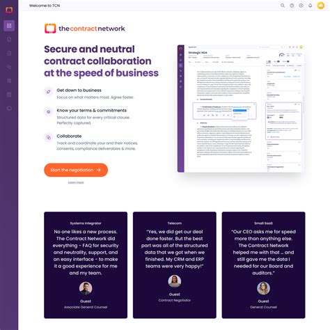Collaborative Contracting The Contract Network