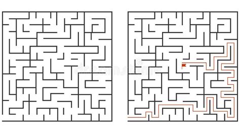 Maze Passage Stock Illustrations 446 Maze Passage Stock Illustrations