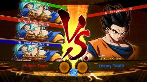 Yosha Gang Jumps Gohan 2021 Colorized Rdragonballfighterz