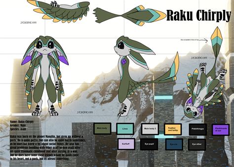 So I Have Now Finally After 2 Years And Like 6h Of Work Made A Ref Sheet Of My Bird Ravali