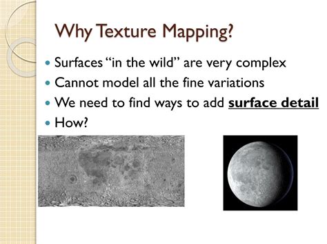 PPT Texture Mapping PowerPoint Presentation Free Download ID