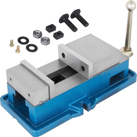 Vevor Non Swivel Milling Lockdown Vise 4 In Jaw Opening Precision