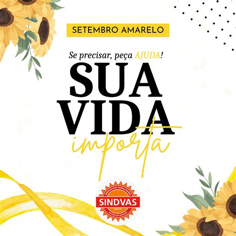 Setembro Amarelo Sindvas