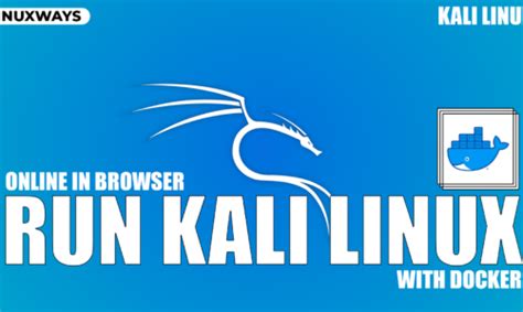 How To Install Docker On Kali Linux Ways Linuxways