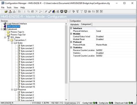 HMS EN SE R Configuration Anybus Support Hms How