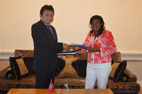 БҮГД НАЙРАМДАХ ГАБОН УЛСТАЙ ДИПЛОМАТ ХАРИЛЦАА ТОГТООХ ТУХАЙ АЛБАН