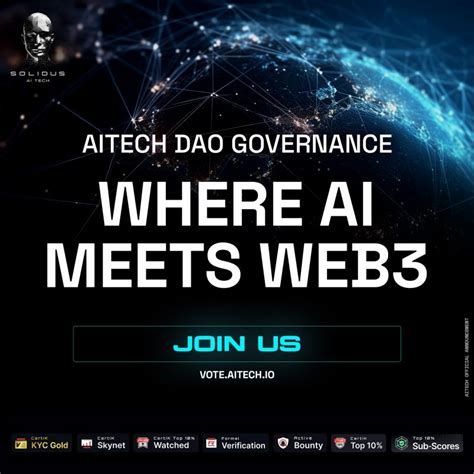 Solidus Ai Tech Ltd On Linkedin 🤔 Havent Joined The Aitech Dao Yet 📣