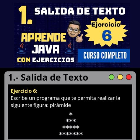 Salida De Texto En Java Ejercicio 6 Fredy Geek