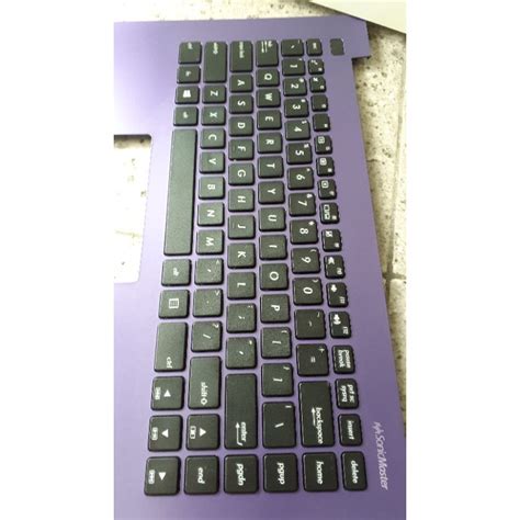 Jual Keyboard Frame Asus X Purple Ungu Shopee Indonesia