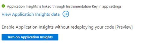 Application Insights Configuration For Api Missing Extension