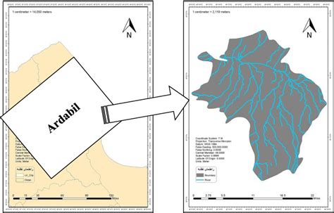 Figure 1 From Modeling Groundwater Surface By Modflow Math Code And Geostatistical Method