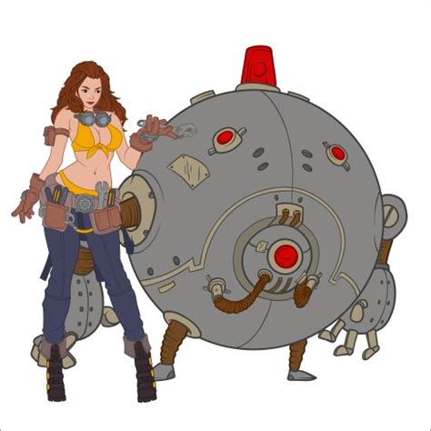 Mechanic Sexy Vector Images Over