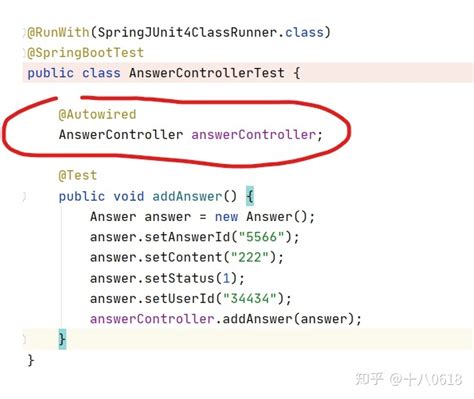 springboot使用测试类时报异常：java lang nullpointerexception 知乎