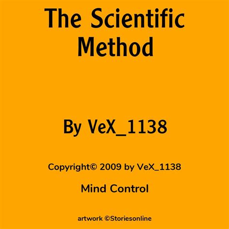 The Scientific Method Mind Control Sex Story