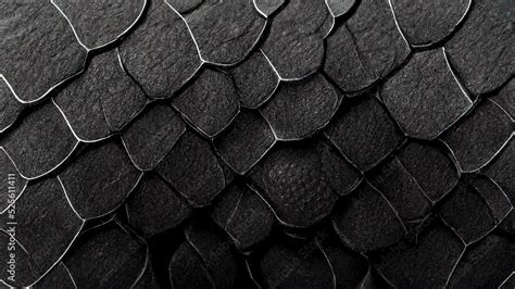 Black Scales Dragon Snake Lizard Scale Pattern Textures Textured