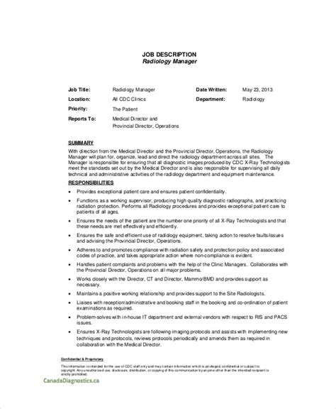 Radiology Director Requirements At Ashley Smalley Blog