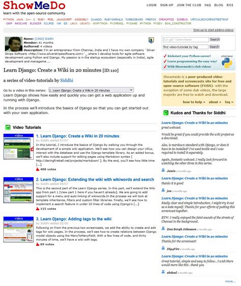 Siddharta Govindaraj On Linkedin Python