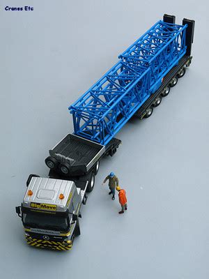 Conrad 9800003 Terex Ac500 2 Luffing Jib Cranes Etc Review