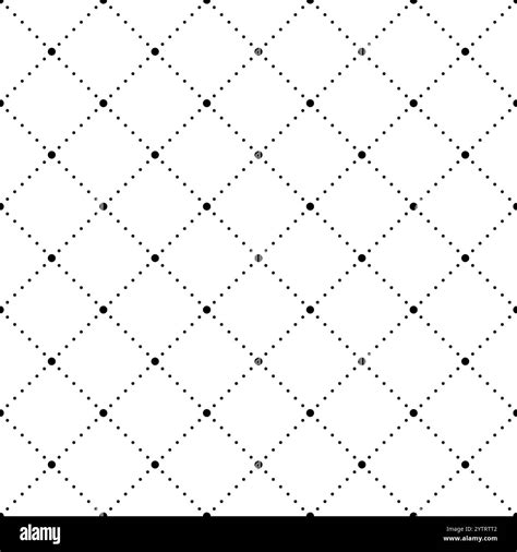 Dotted Rhombus Geometric Seamless Pattern Dash Diagonal Cross Line Seamless Pattern Diagonal