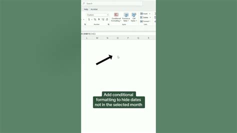 How To Create A Drop Down Calendar In Excel Youtube