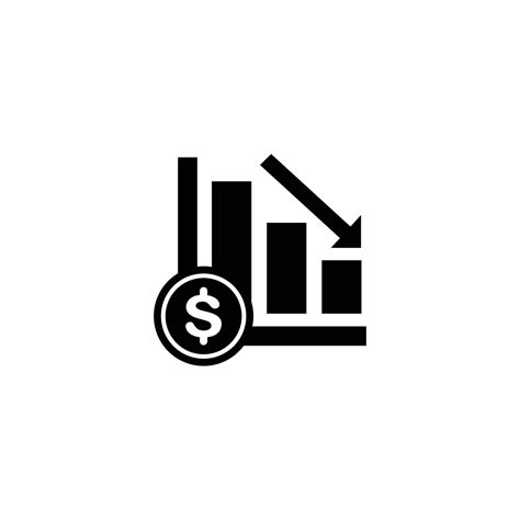 Price Reduction Simple Flat Icon Vector Illustration Cost Reduction Icon 18783897 Vector Art At
