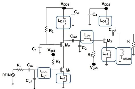 Schematic Of Proposed Power Amplifier Download High Resolution Scientific Diagram