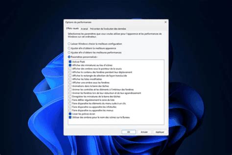 How To Disable Visual Effects And Animations On Windows 11 Assistouest Informatique