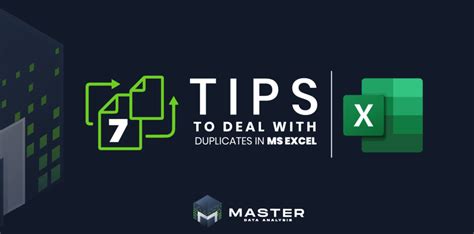 Excel Master Data Analysis