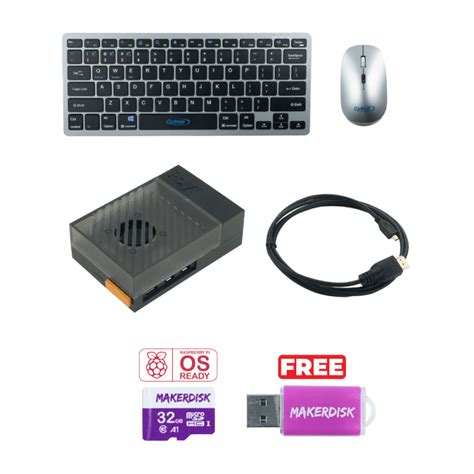 Wireless Computer Kit For Raspberry Pi UK Plug