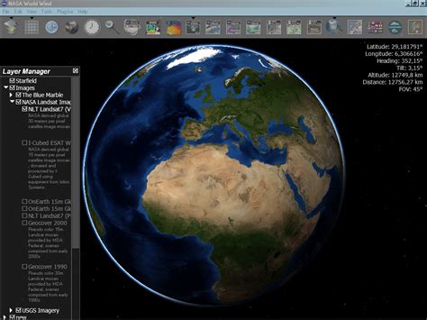 Nasa World Wind