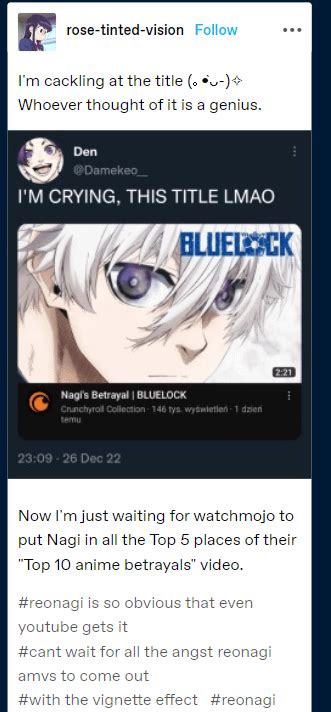 He Was In Fact Still A Dumbass R Bluelock