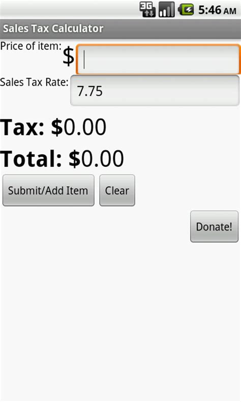 Sales Tax Calculator Apk For Android Download