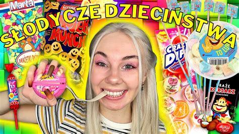 TestujĘ SŁodycze Z DzieciŃstwa 🍭 Pattje Youtube