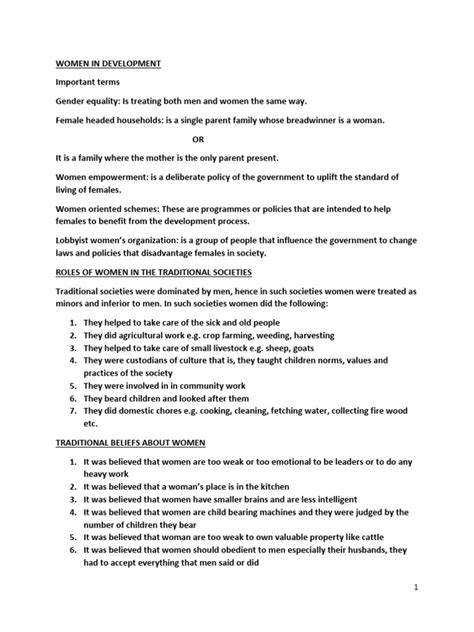 8women In Development Notes Pdf Woman Violence