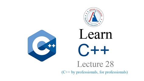 C Lecture 28 Intro Array Youtube