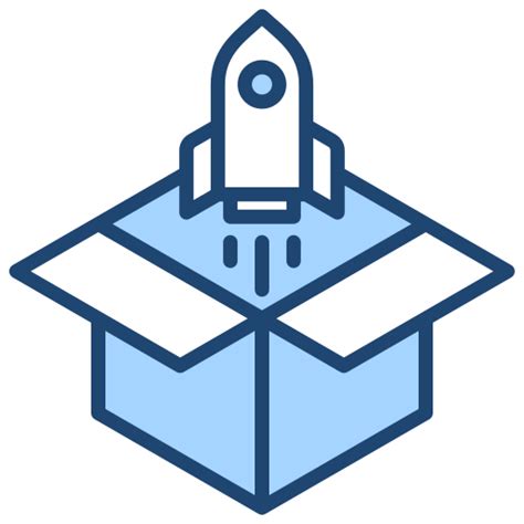 Product Release Generic Blue Icon