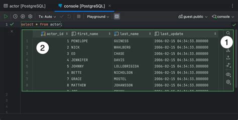 Data Editor And Viewer DataGrip Documentation