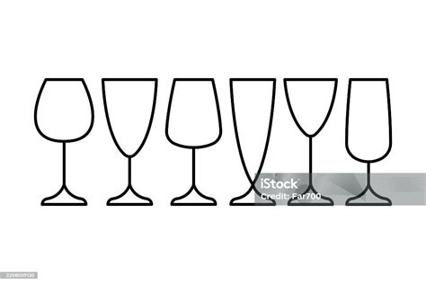 다른 안경 아이콘의 집합입니다 블랙 아웃 라인 선형 실루엣 편집 가능한 스트로크 전면 모습 벡터 간단한 평면 그래픽 그림입니다 흰색 배경에 고립된 개체입니다 격리 개성