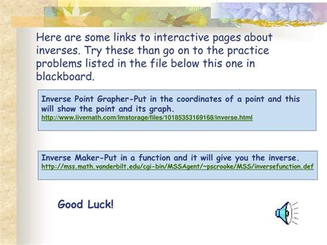 PPT Inverse Functions PowerPoint Presentation Free Download ID