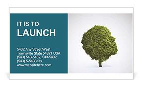 Head Shaped Tree Business Card Template Design ID 0000066805 SmileTemplates Com