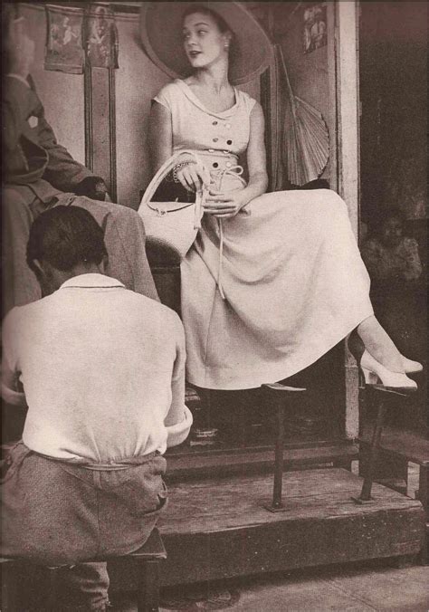 Devodotcom Jean Patchett Visits Lima Vogue 1949