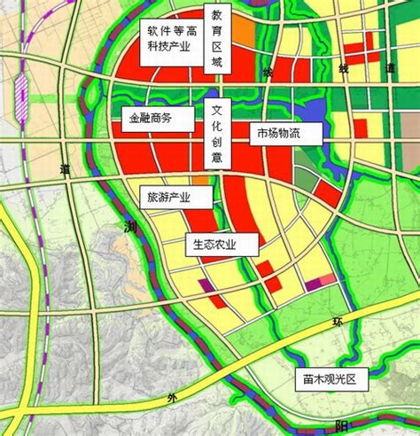 长沙县星沙未来规划图 2030松雅湖最新规划图 长沙县未来五年规划图 大山谷图库