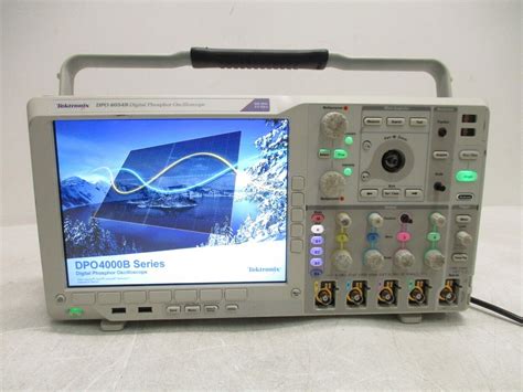 Tektronix Dpo 4054b Digital Phosphor Oscilloscope Untested Sold For Parts Repair Ebay