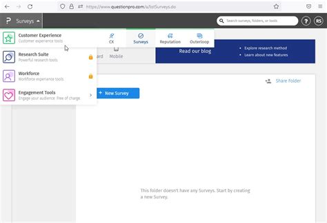 Navigating QuestionPro Products QuestionPro Help Document