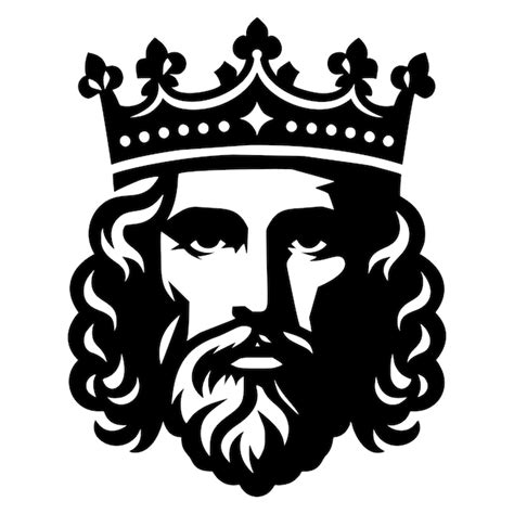 Emblema Del Monarca Real Vector Premium