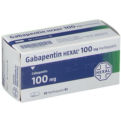 Gabapentin Hexal® 100 Mg 50 St Mit Dem E Rezept Kaufen Shop Apotheke